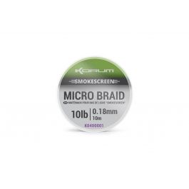 Korum Smokescreen Micro Braid 10m 0,18 mm 10 lbs