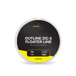 Avid Outline Zig & Floater Line 100m 15 lbs